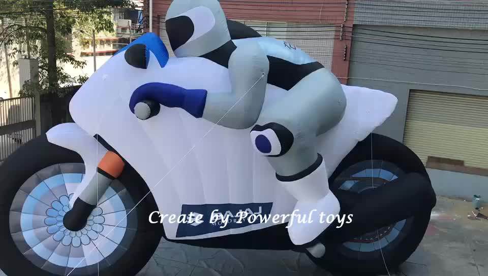 Advertising Inflatable Outdoor Display Giant Motorcycle Model Price ...