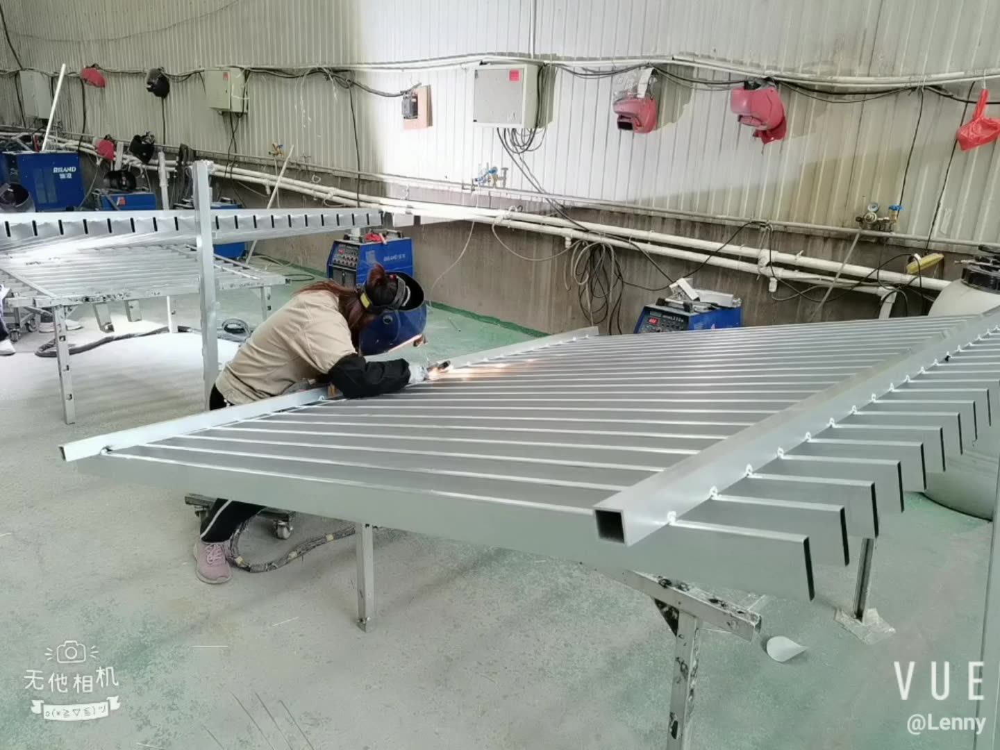 Factory Supply Aluminum Diy Radiator Fence Vertical Blade Semi Privacy ...