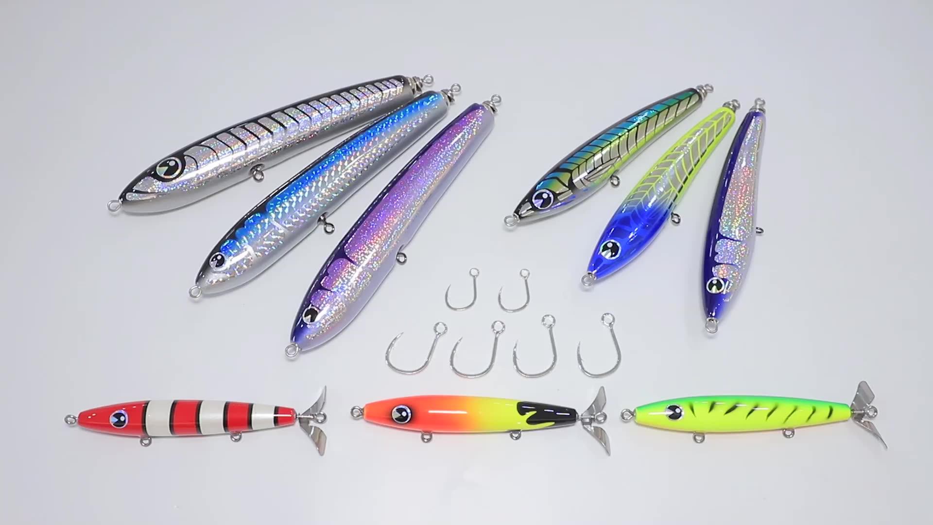 Floating Long Casting Top Water Lifelike Action Walk Dog Lure Swim Bait ...