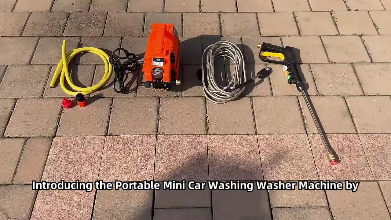 Portable Mini Car Washing Washer Machine For Home Use Restaurant And ...