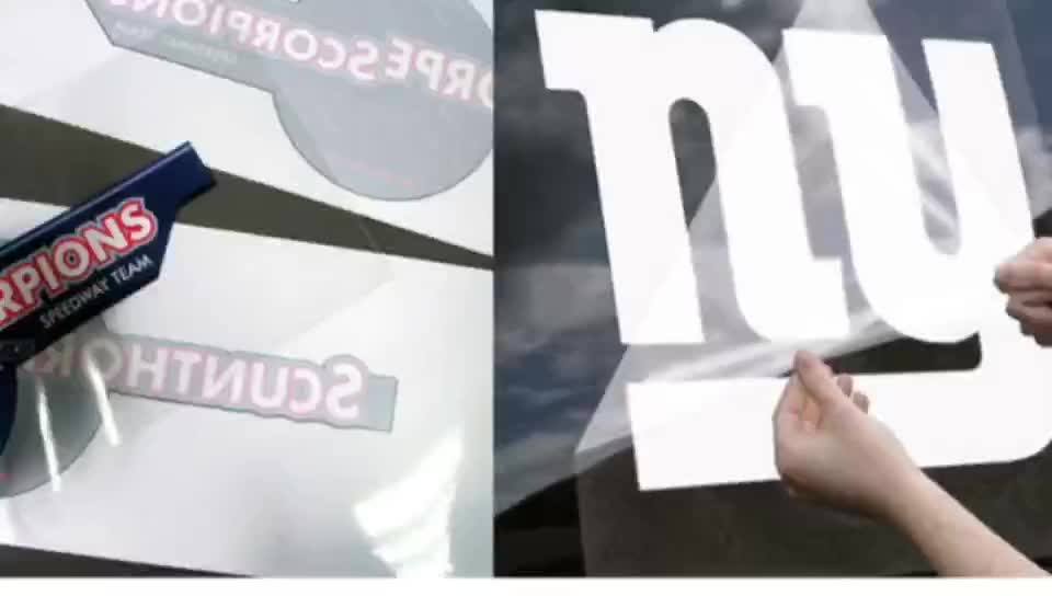 Custom One Way Vision Window Vinyl Sticker Decal - Buy Custom Sticker ...