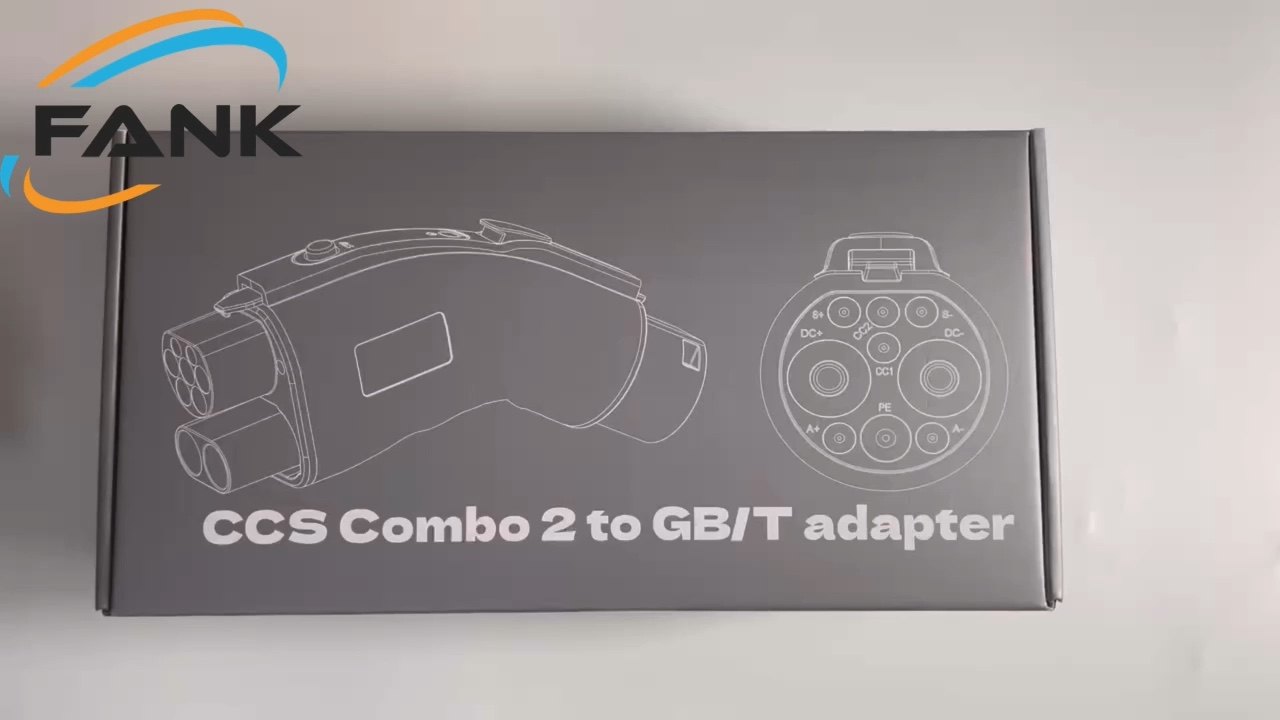 Chademo Electric Vehicle Ccs2 To Gb/t Adapter Dc Combo Car Adapter Ccs ...