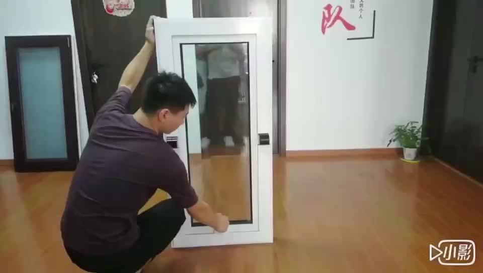 Middle Opening Window Vertical Center Pivot Open Windows With Aluminum ...