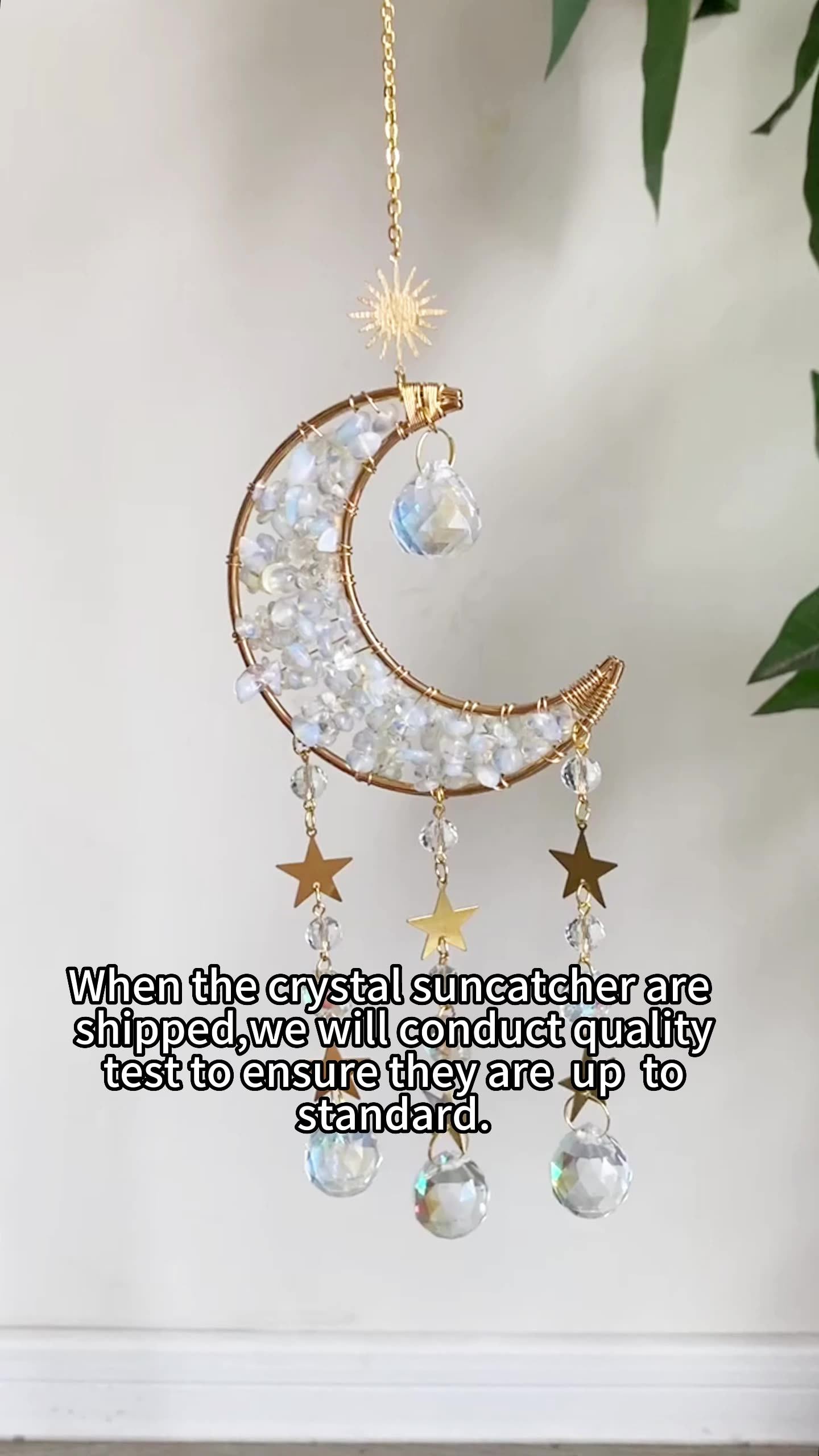 Wholesale Stained Hanging Ornament Custom Car Suncatchers Rainbow ...