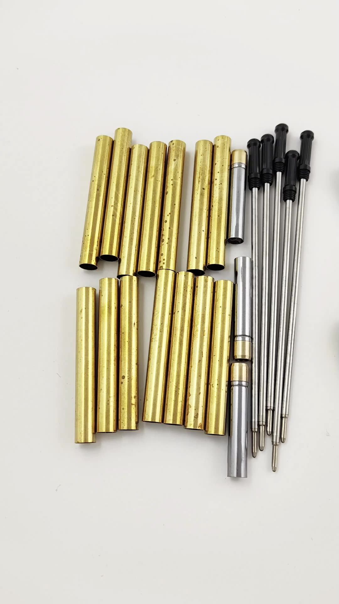 Taiwan Stocked Gatsby Twist Slim Wooden Pen Kits Woodturning Self ...