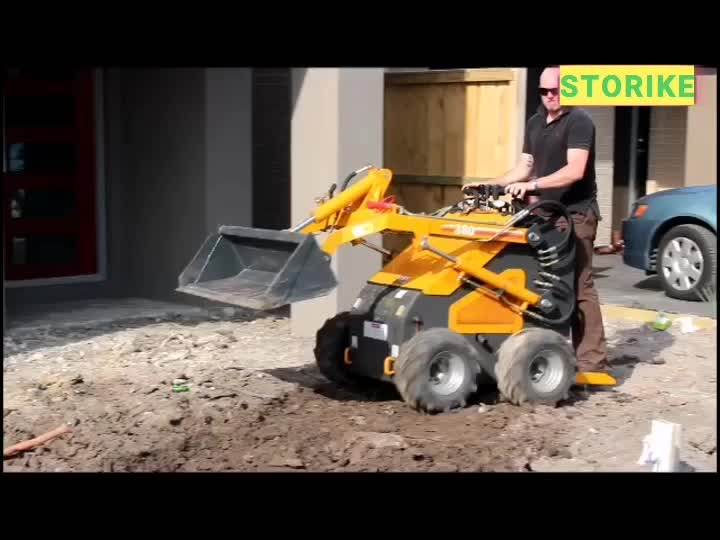 Walk Behind Mini Excavator Loader For Sale - Buy Mini Excavator Loader ...