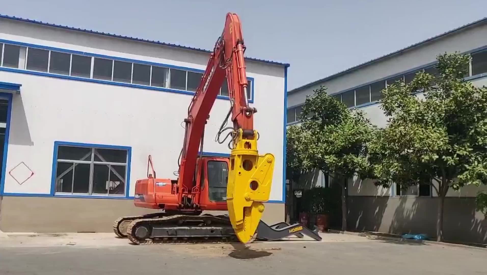 Excavator Attachment Hydraulic Shear Car Scrap Cutting Scissors For ...