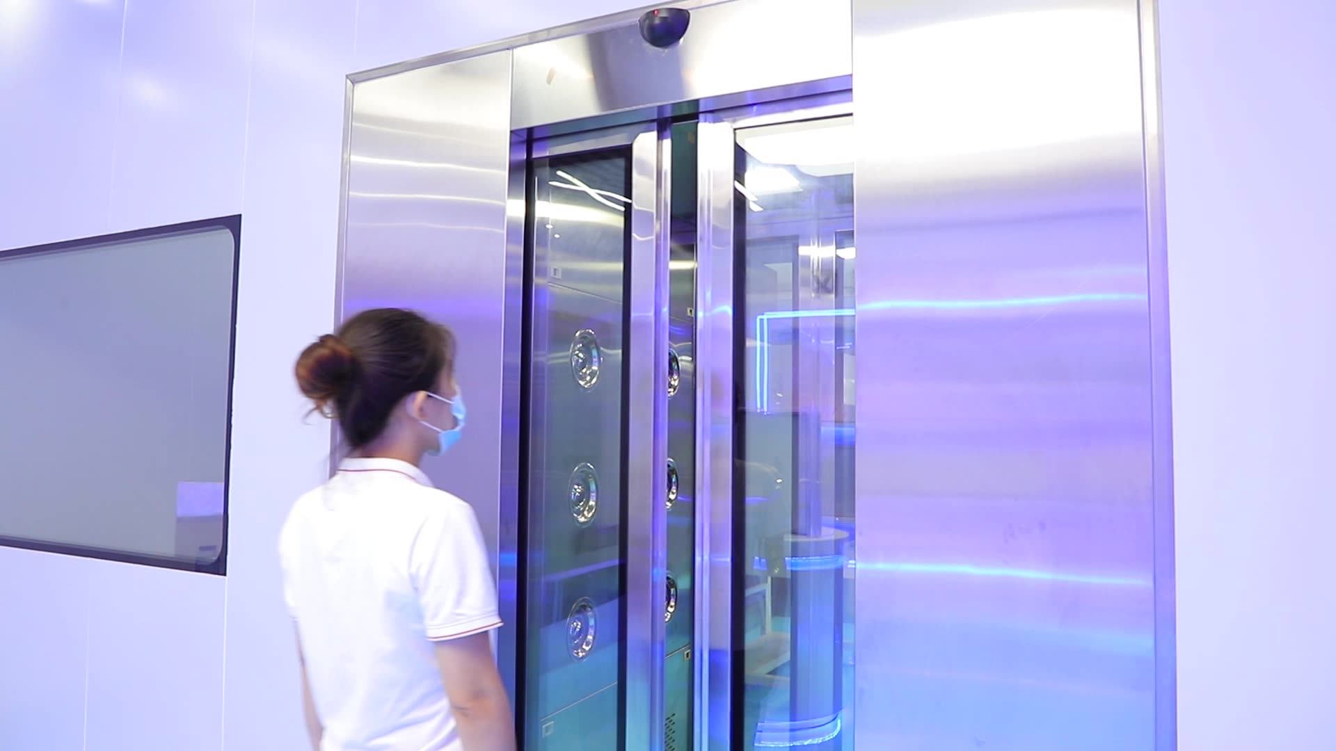 El Pass Box Static Type Electrical Interlock Clean Room Pass Through ...