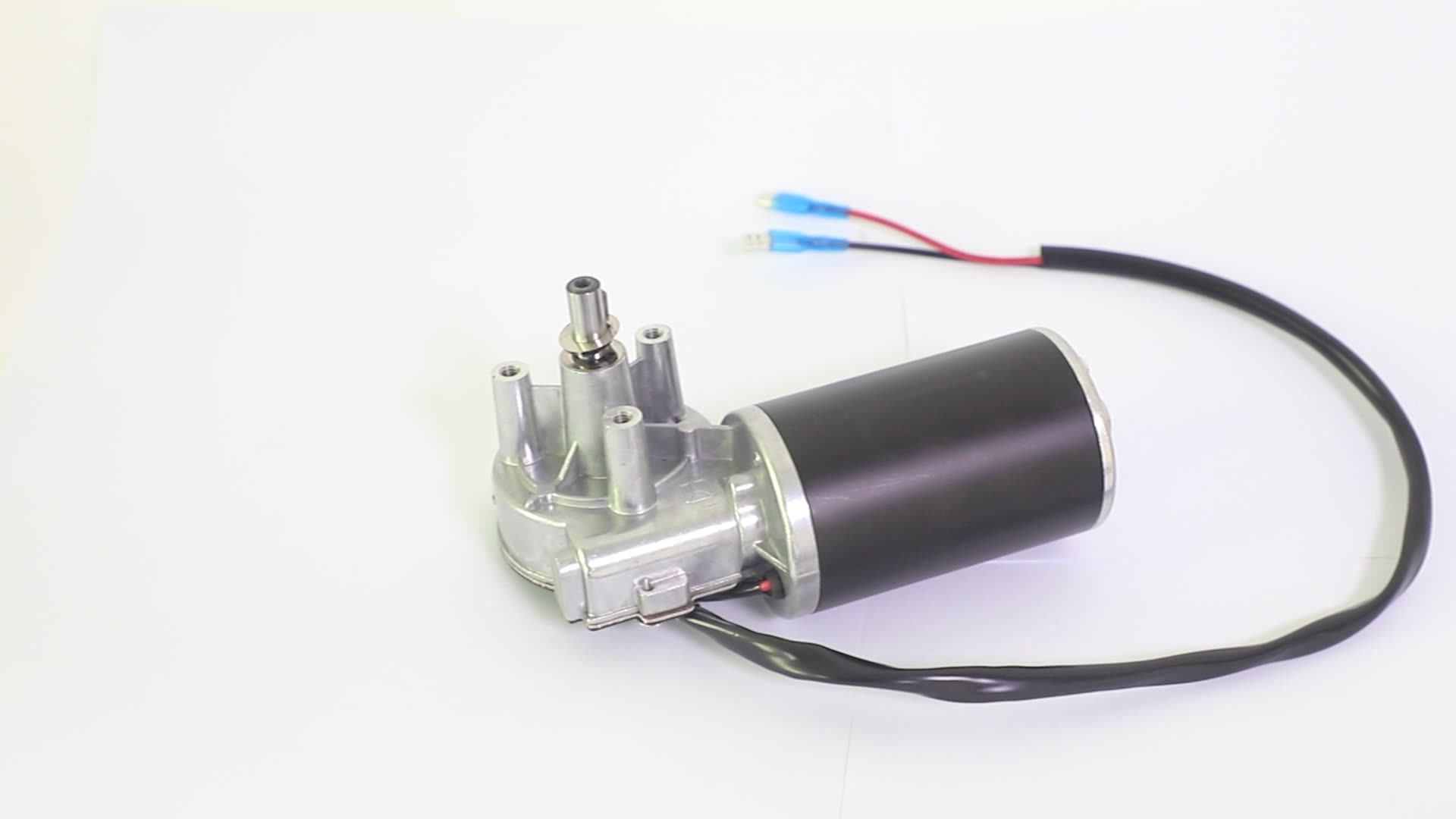 12v 24v Motor 80w 200 Rpm Low Speed Brake Motor High Torque Dc Electric ...
