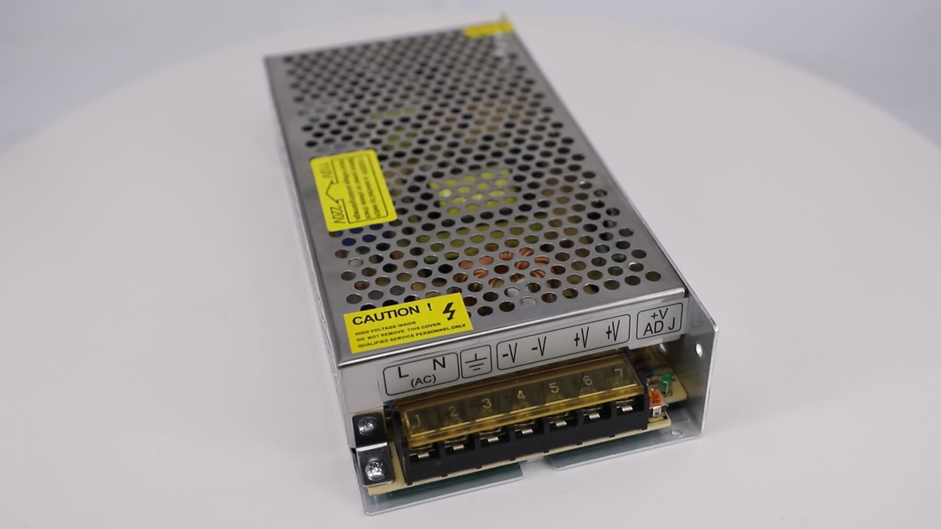 High Voltage 110v - 220v Switching Power Supply 120w 12v 10a Smps Led ...