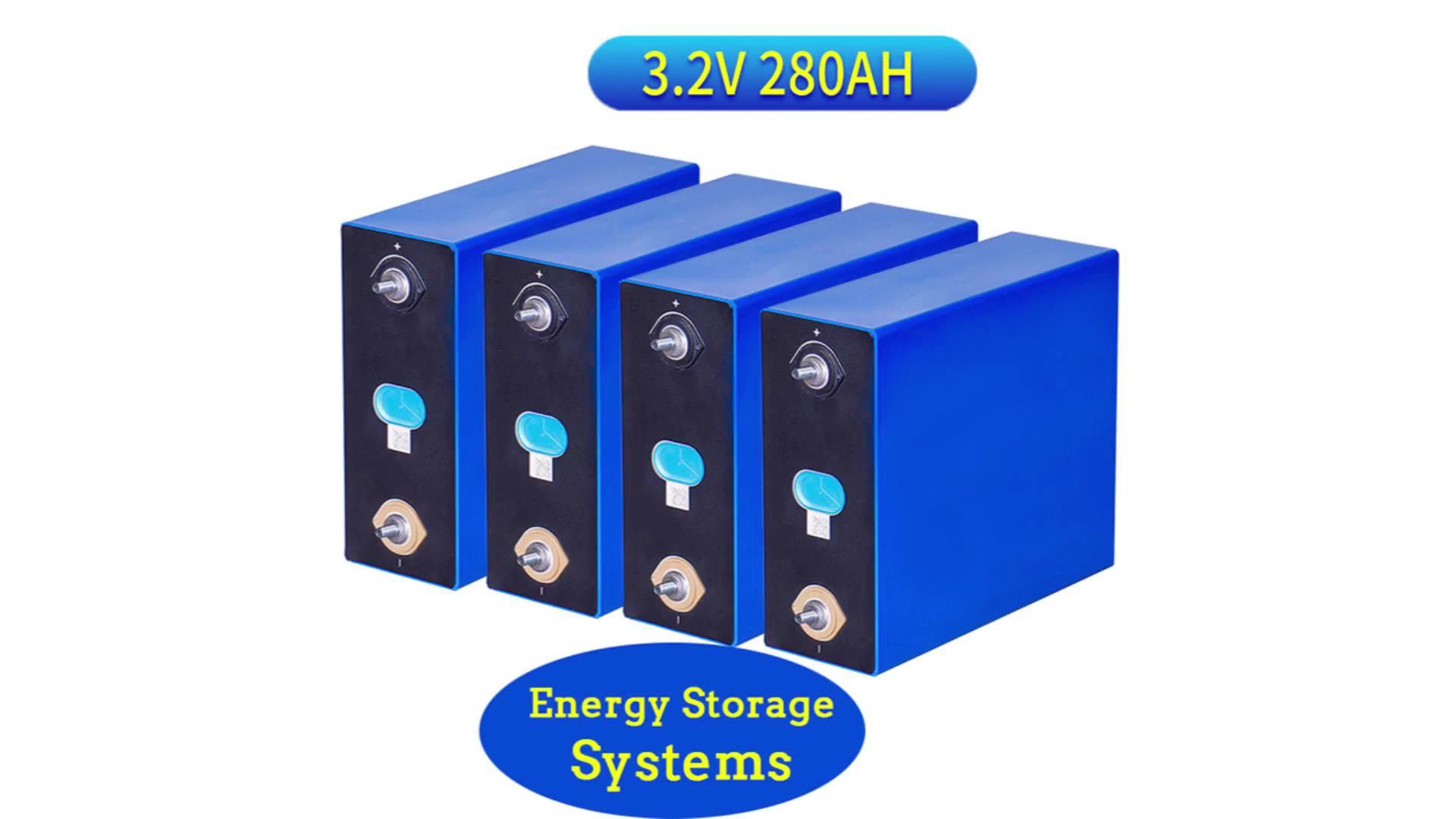 Grade 6000 Cycles 100ah Ev Lithium Battery Cell 3.2v 230ah 280ah ...