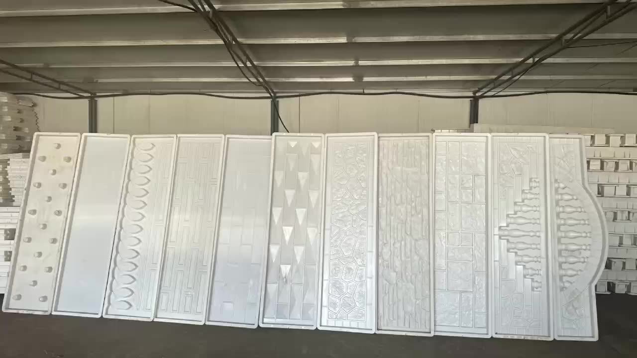 Rf Various Styles Plastic Concrete Wall Panels Molds Most Popular ...