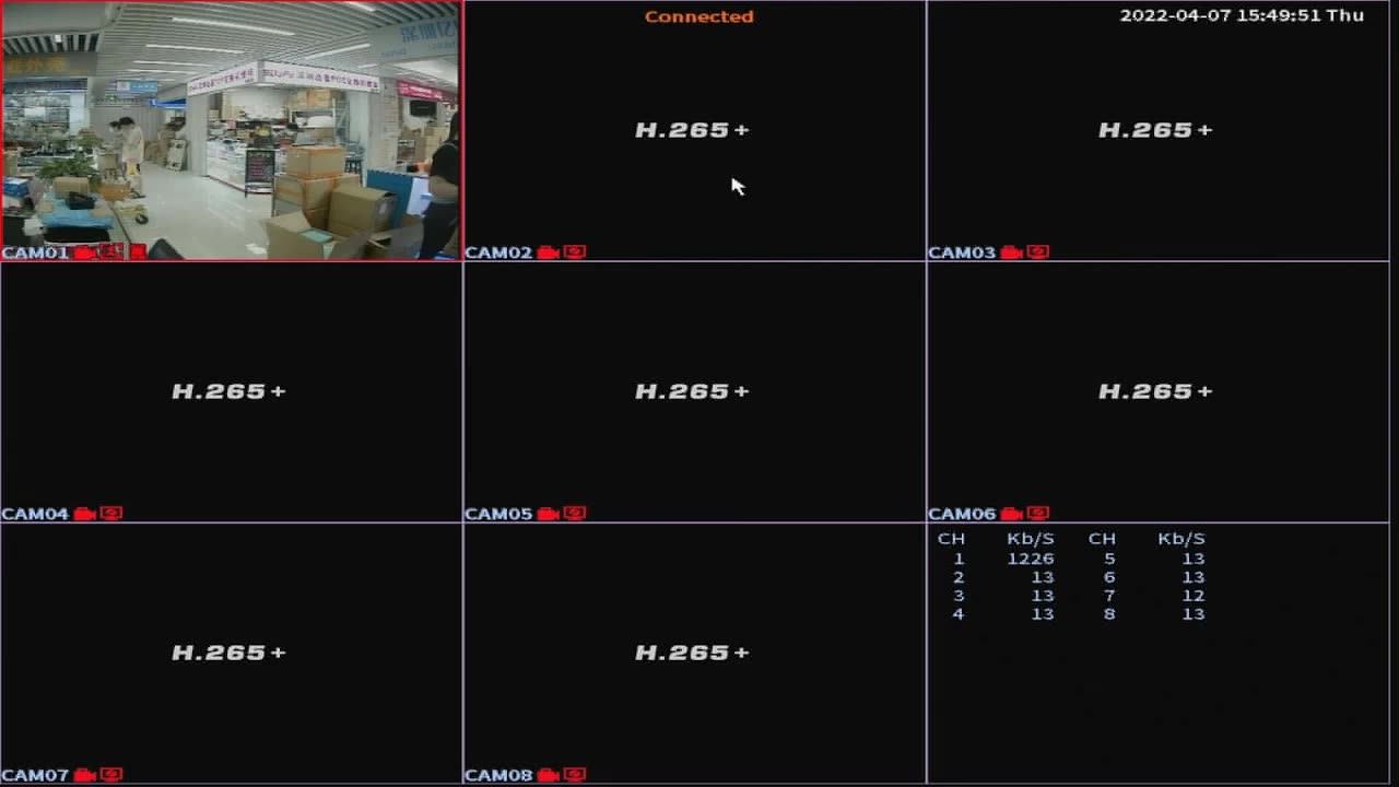 4k-n Dvr 8ch Pcb Board Recorder 5mp Ip Nt98332 Dvr 8 Channel Ai Face ...