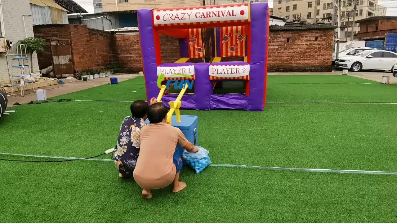 Cannon Ball Air Blaster Inflatable Sport Game/inflatable Air Shooter ...