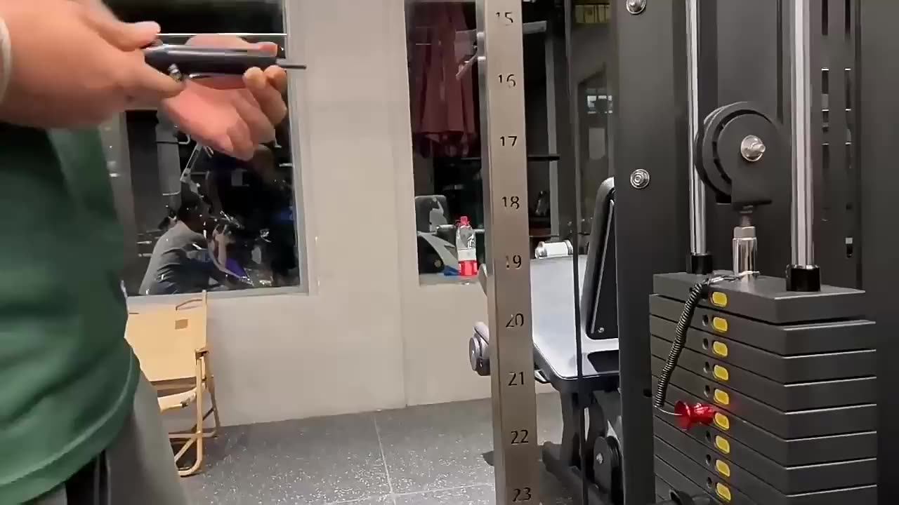 New Arrival Auto Drop Set Pin Load Selection Machine Gym High ...