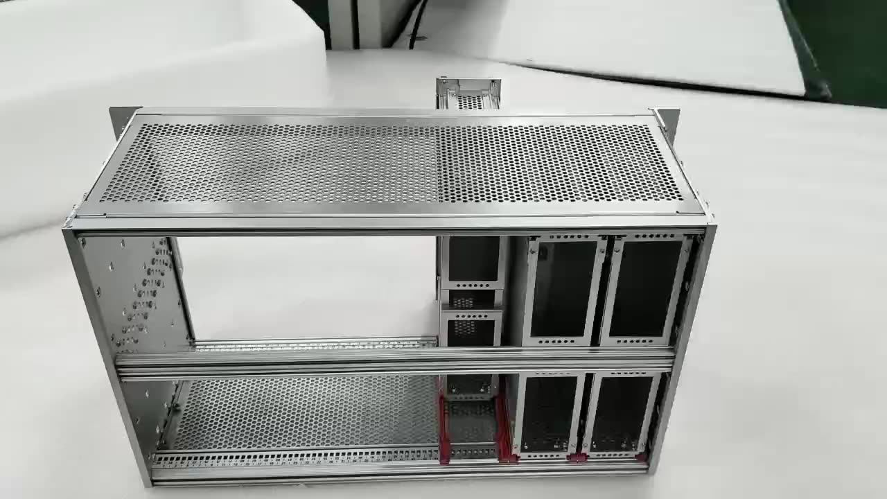 Zstc C-box Schroff Polyrack Plug-in Unit Kit With Extraction Handle ...