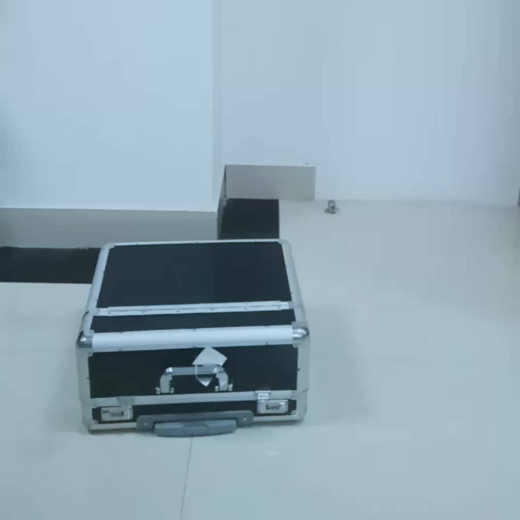 Customize Size Empty Trolley Tool Box Aluminum Tool Case On Wheels ...