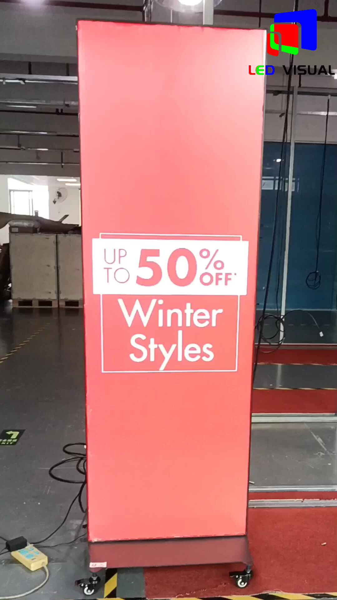 Indoor Flexible Led Poster Screen P2mm Led Screen With Good Color ...