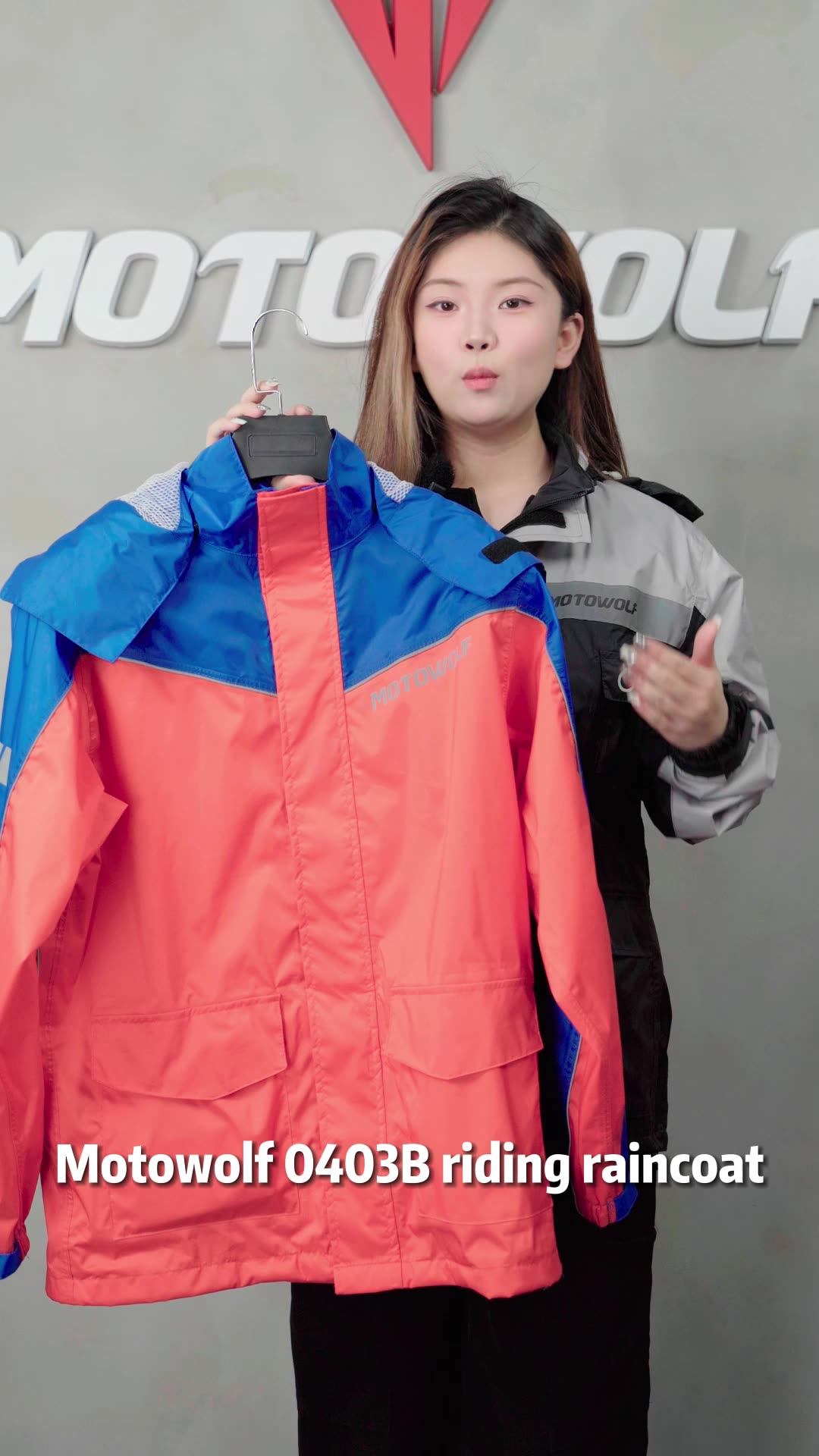 Motowolf V4 Raincoats Rainproof Jacket Upgrade Quick Dry Raincoat For ...