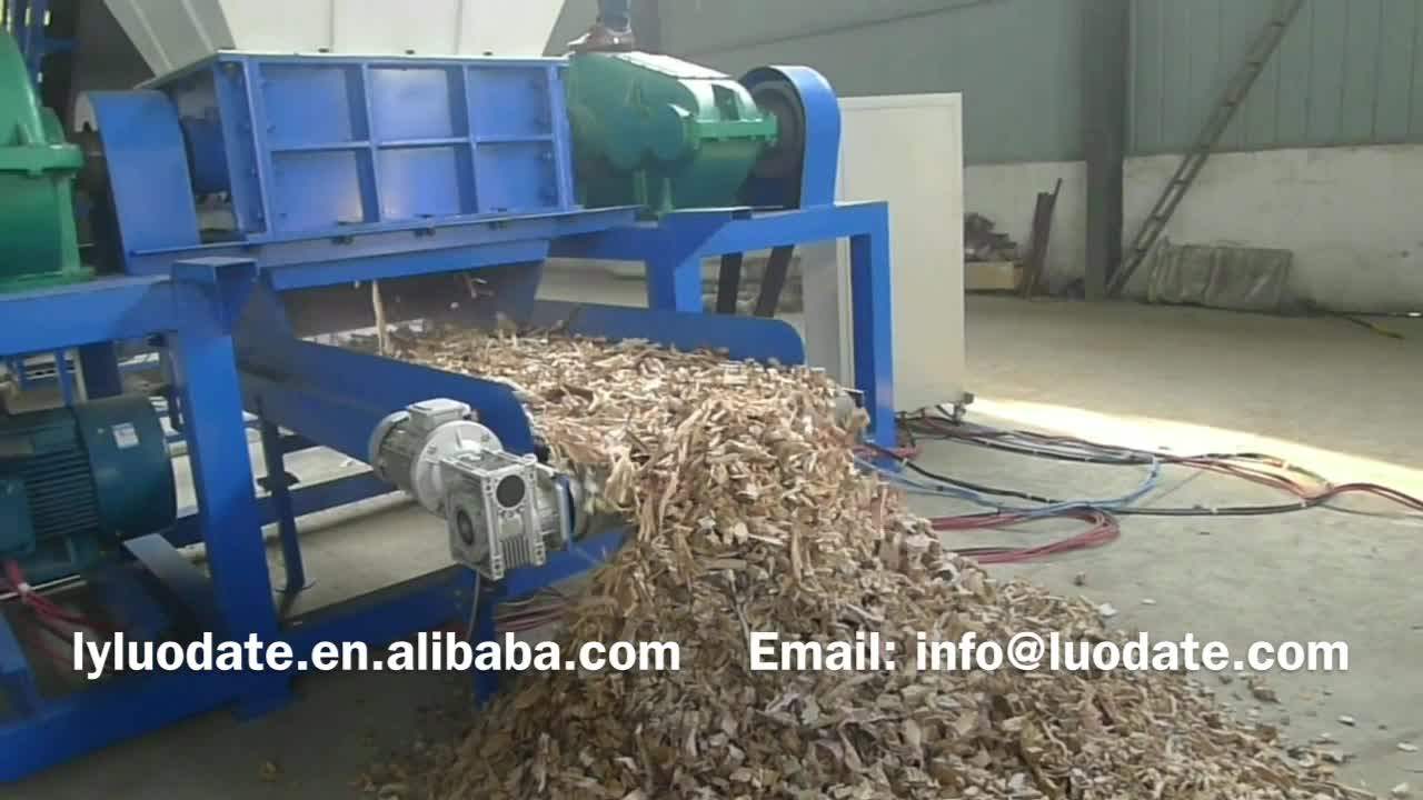 2020 Hot Sale Waste Wood Crusher Machine/wood Chip Crusher/wood Crusher ...