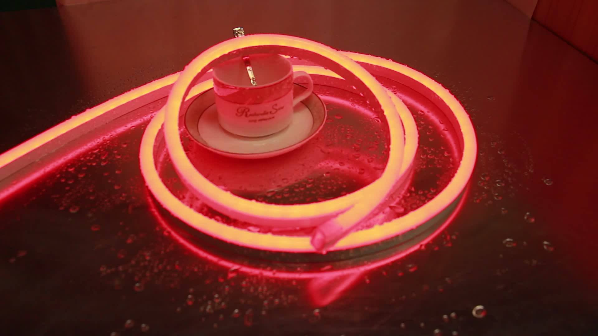 24v Rgbw Led Ultra Thin Neon Flex Rope Light - Buy Thin Neon Flex Rope ...