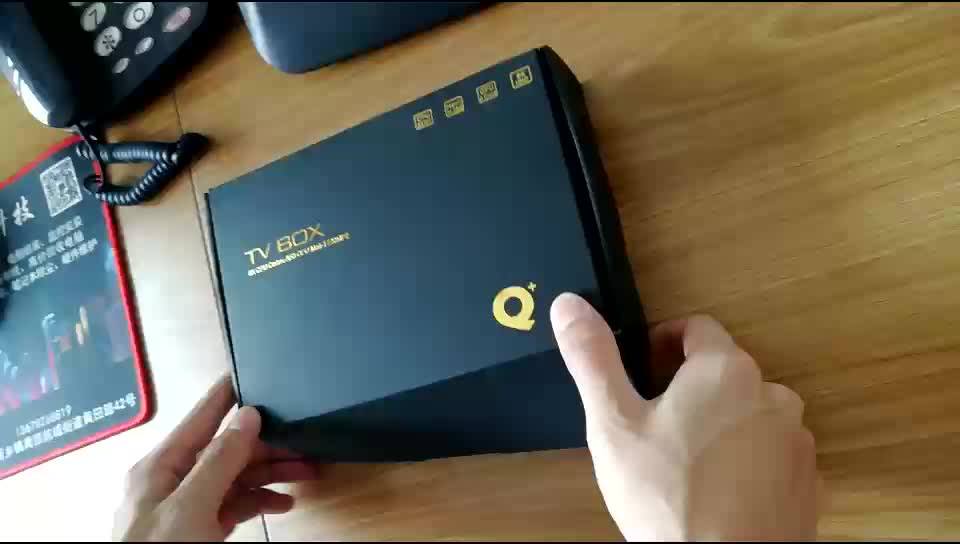 New Design Qplus 4gb Ram 32gb Rom Smart Android Tv Box Q+ Q Plus ...