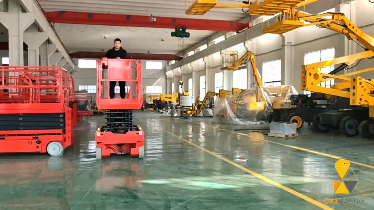 Price Negotiable 4-18m Manual Moving Mini One Man Lift Battery ...