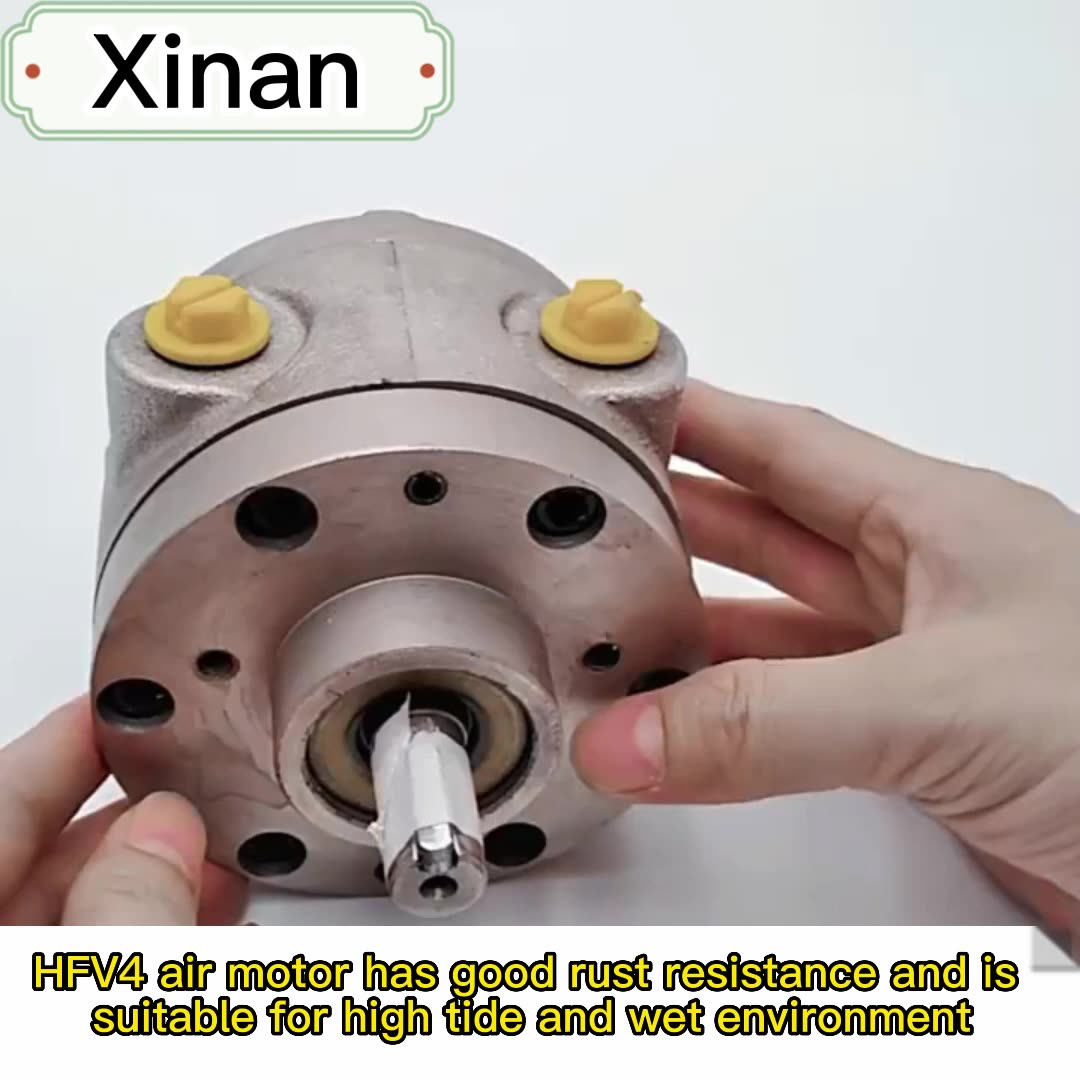 1.7hp 1.3kw 4.1nm Hfv-4 Iec Round Flange High Horsepower Air Vane Motor,Iec Flange Pneumatic ...
