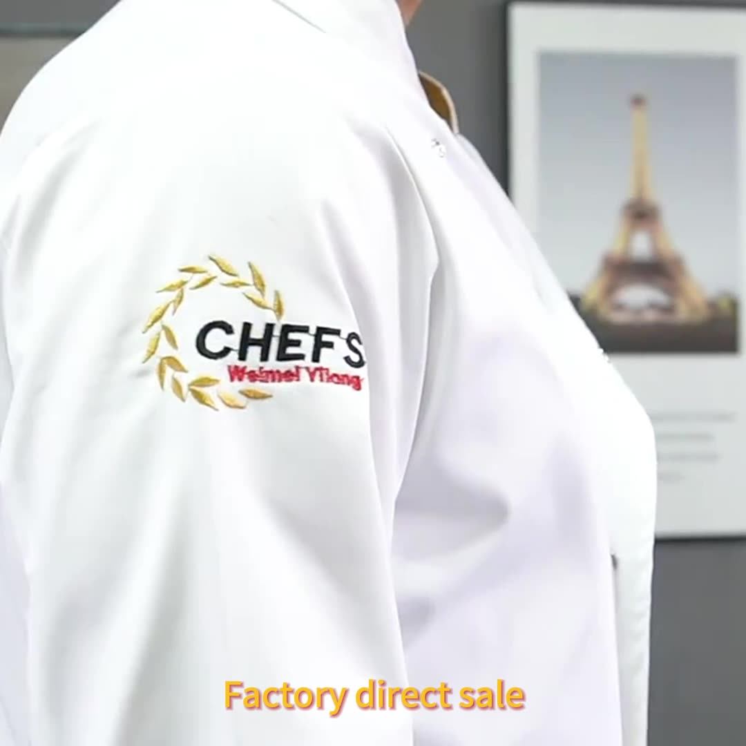 Chef Coat Uniforms Made In Myanmar Cheap Price Customized Fire ...