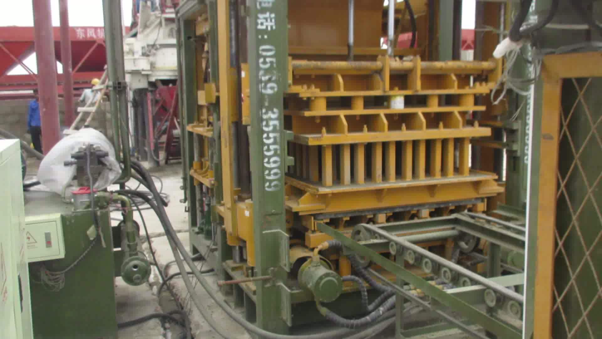 Automatic Brick Making Machine Truck Hercules Block Machines Masa ...