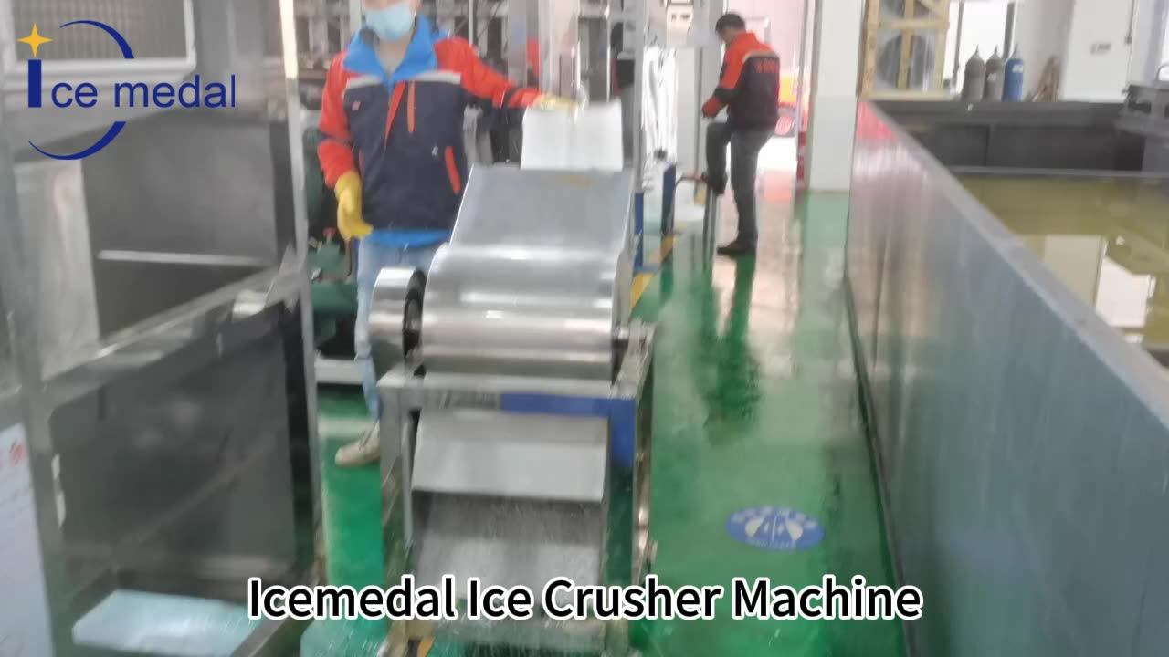 Icemedal Industrial Ice Crusher Machine Commercial Block/tube/cube Ice ...