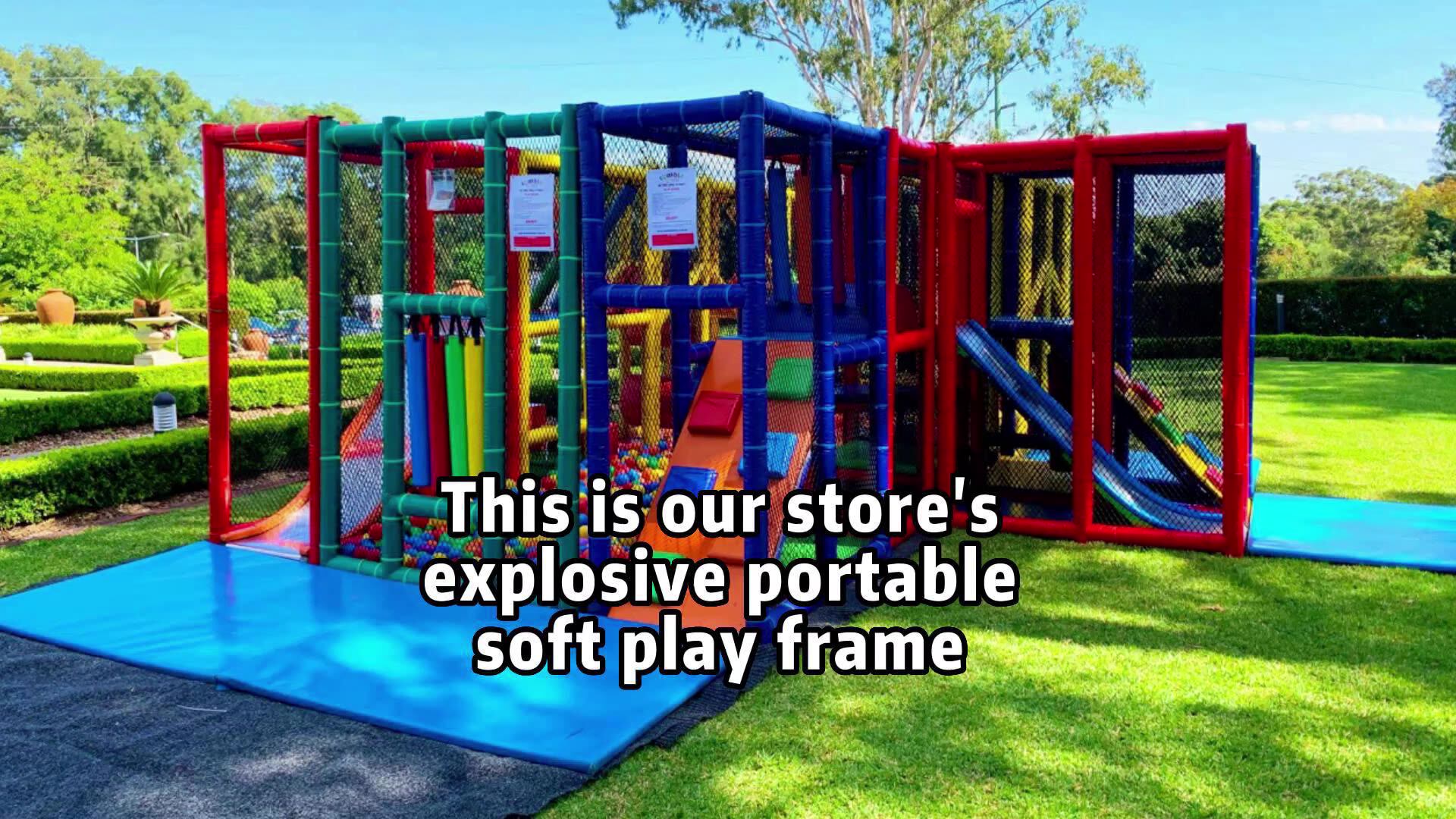 Popular Children Play Ground Indoor Children Colorful Portable Soft ...