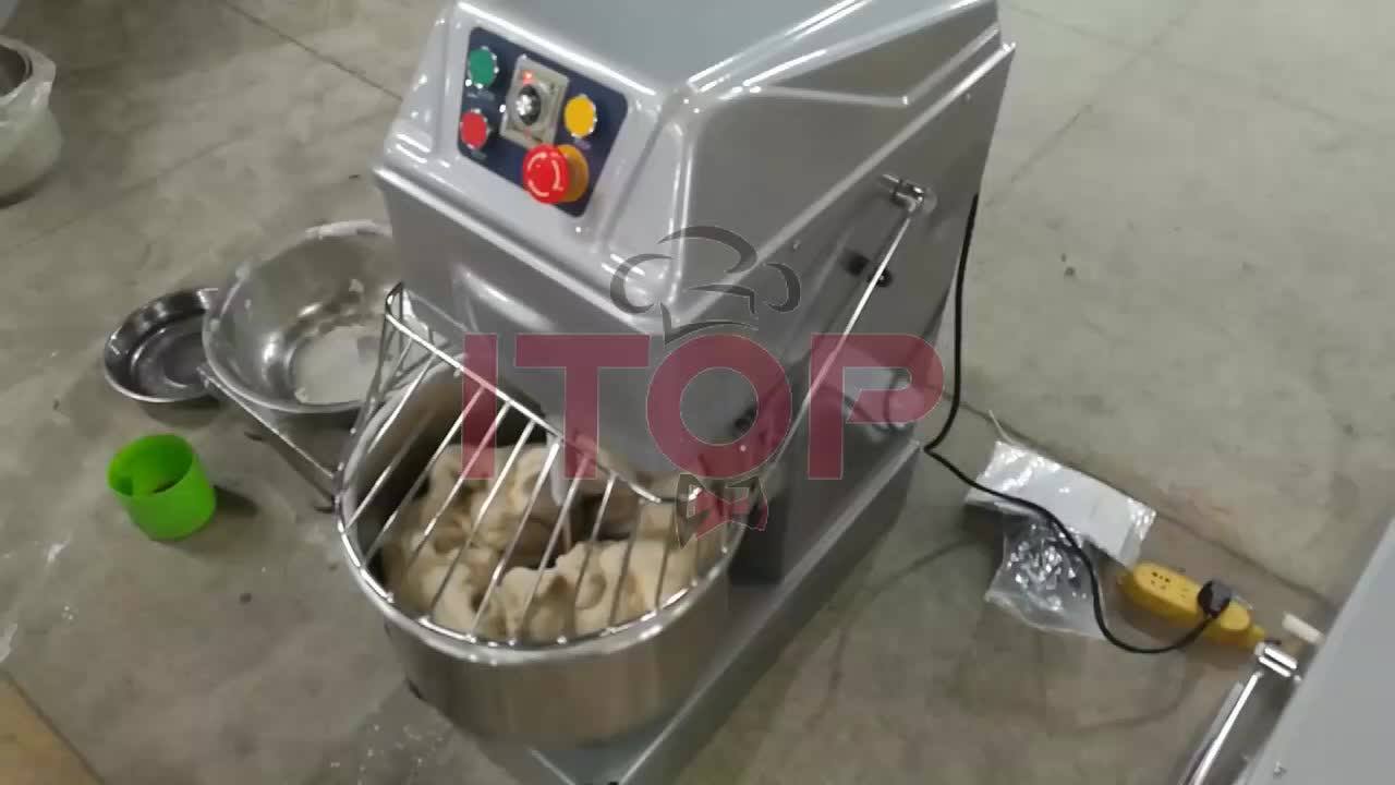 Stainless Steel Electric Kitchen Mixer Dough Kneading Machine Double ...