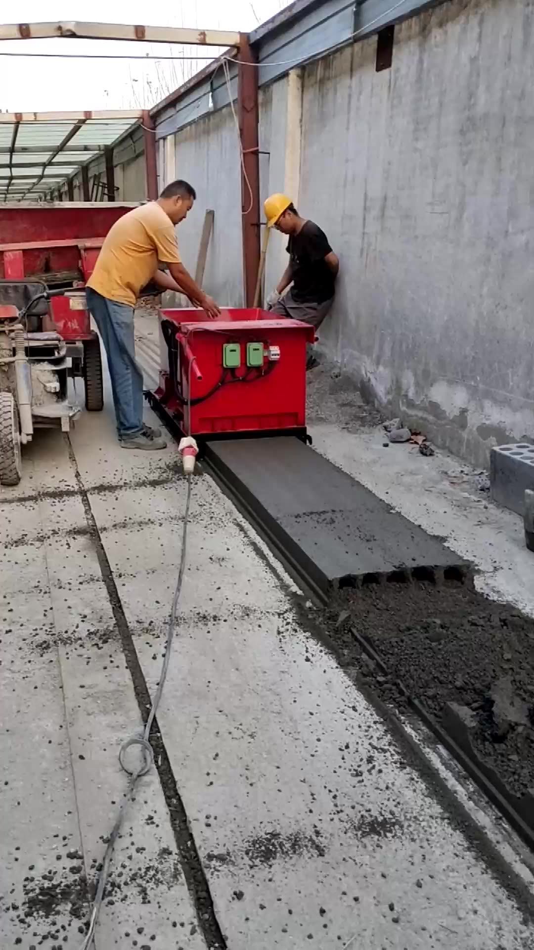 Precast Hollow Core Slab Sandwich Panel Production Line Precast ...