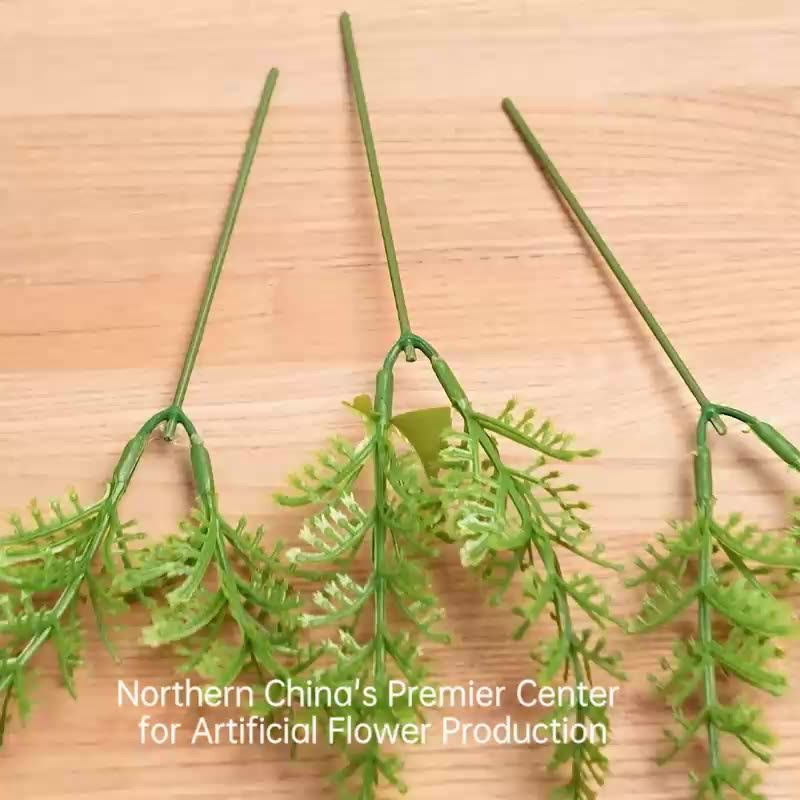 Yc1105 Artificial Rosemary Plant Greenery Leaf Bushes Evergreen Shrubs For Home Garden Party ...