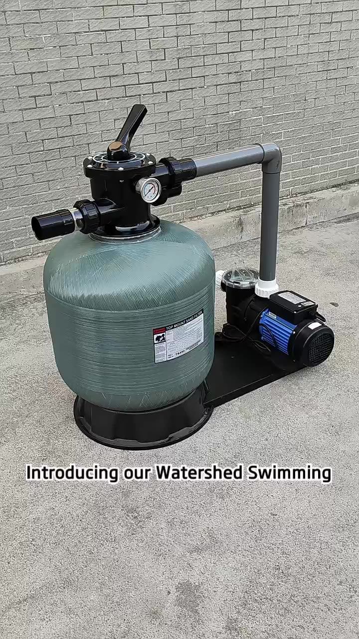 Swimming Pool Water Filtration System Sand Filter And Pump Combo For ...