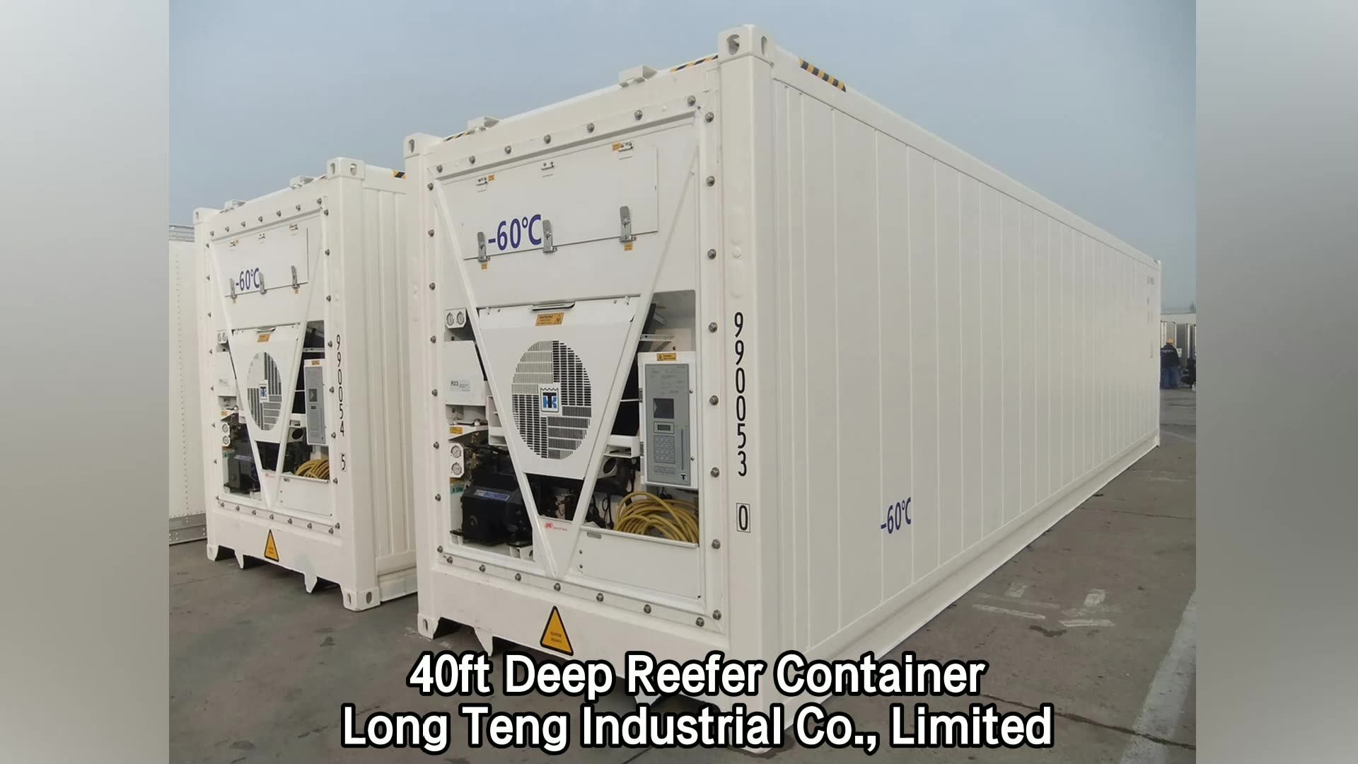 Minus 60 70 Degree Celsius Thermo King Supper Reefer Cold Room Tuna ...