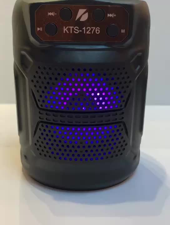 Kts-1276 Original Factory Newest 3 Inch Portable Speaker Wireless Usb ...