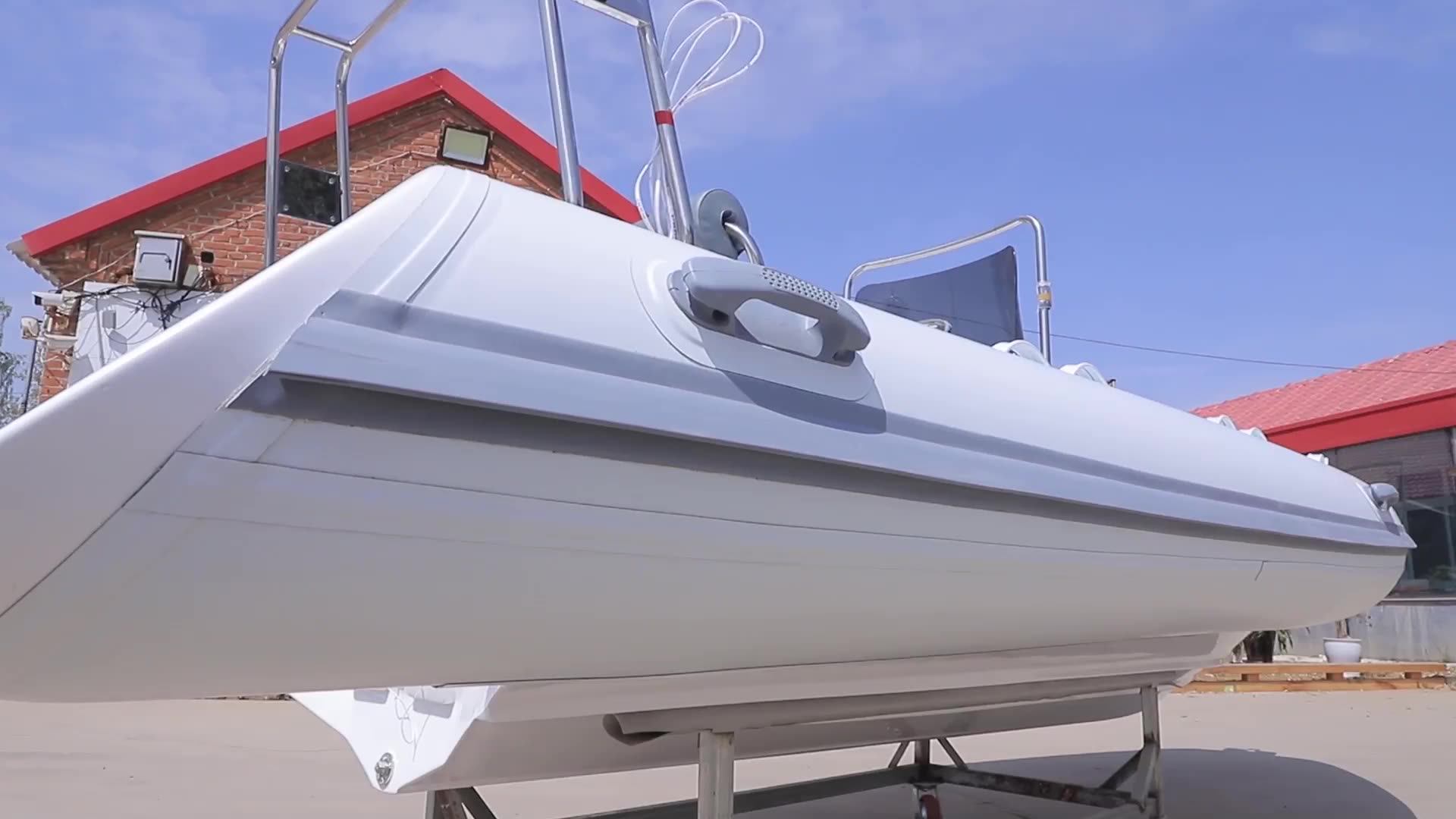 Ce Rib 430 Rigide Gonflable Ponton Pedal Patrol Inflatable Rib Boat ...