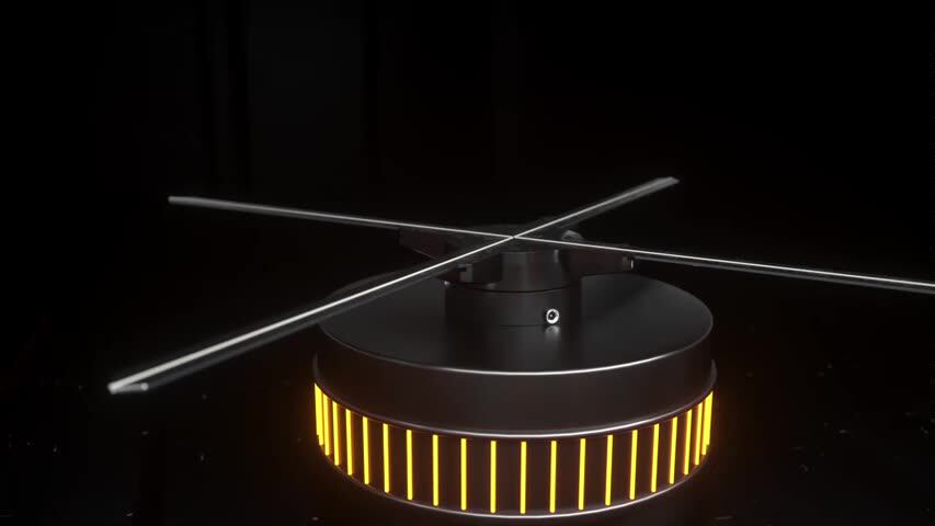 Hdmi Hologram Fan Control Box,4k Splicing Remote Control Digital ...