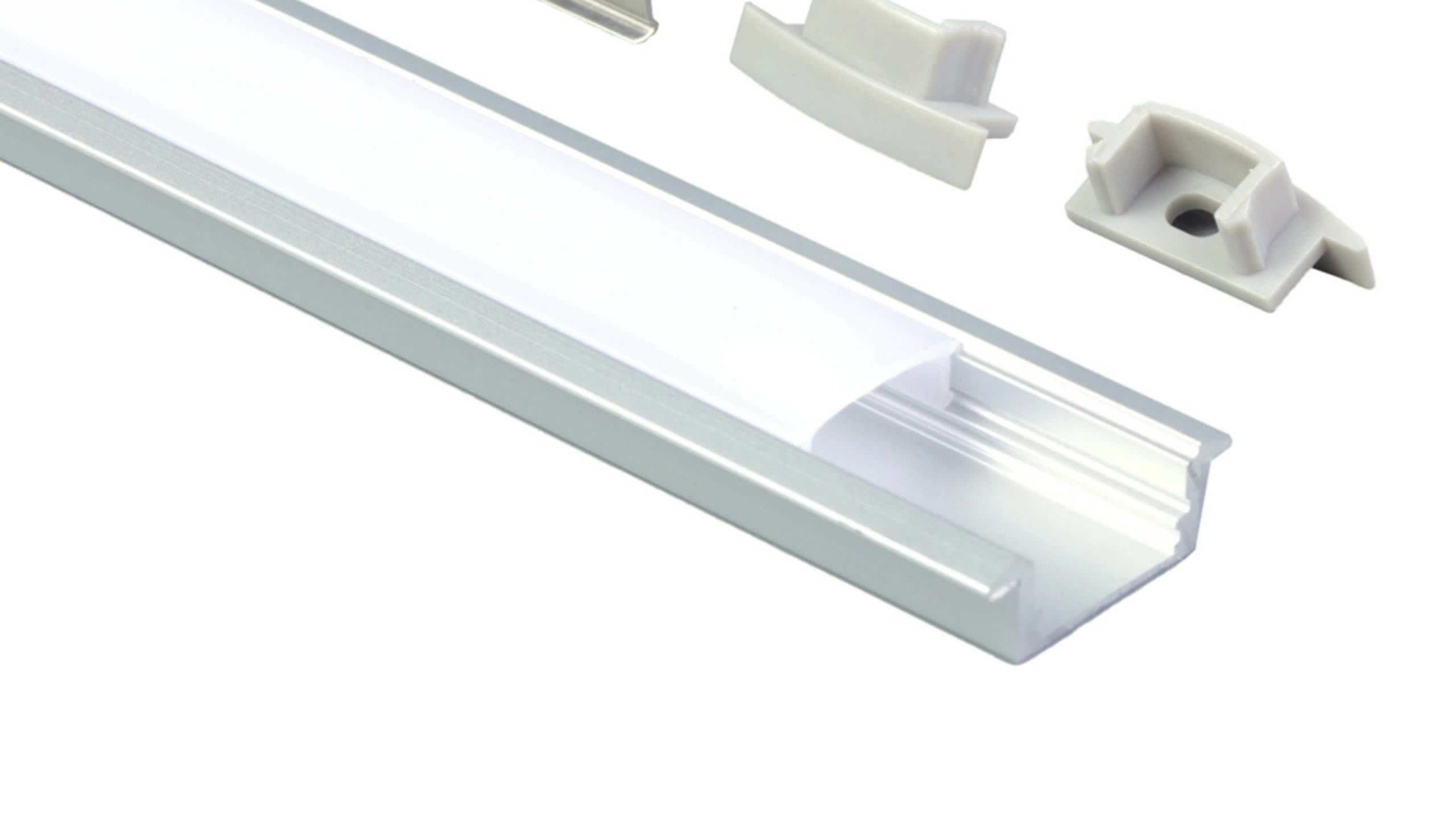 17x8mm Recessed Dry Wall Led Profile Mounting Aluminum Led Profile ...