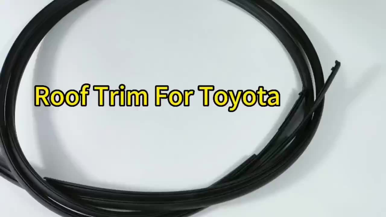 Singal Cab And Dual Cab Roof Drip Side Rubber Finish Moulding ...