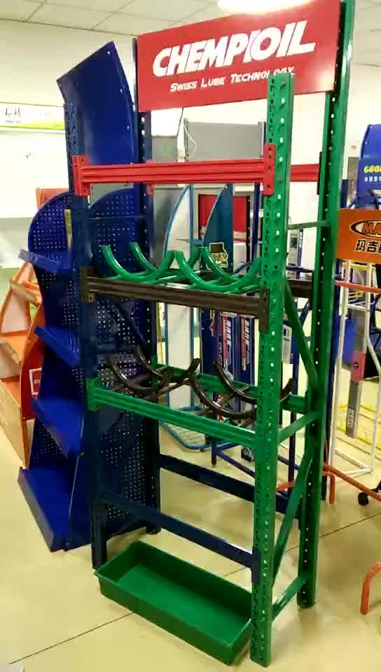 Display Racks For Car Repair Store Display Stand For 20l Oil Drums ...