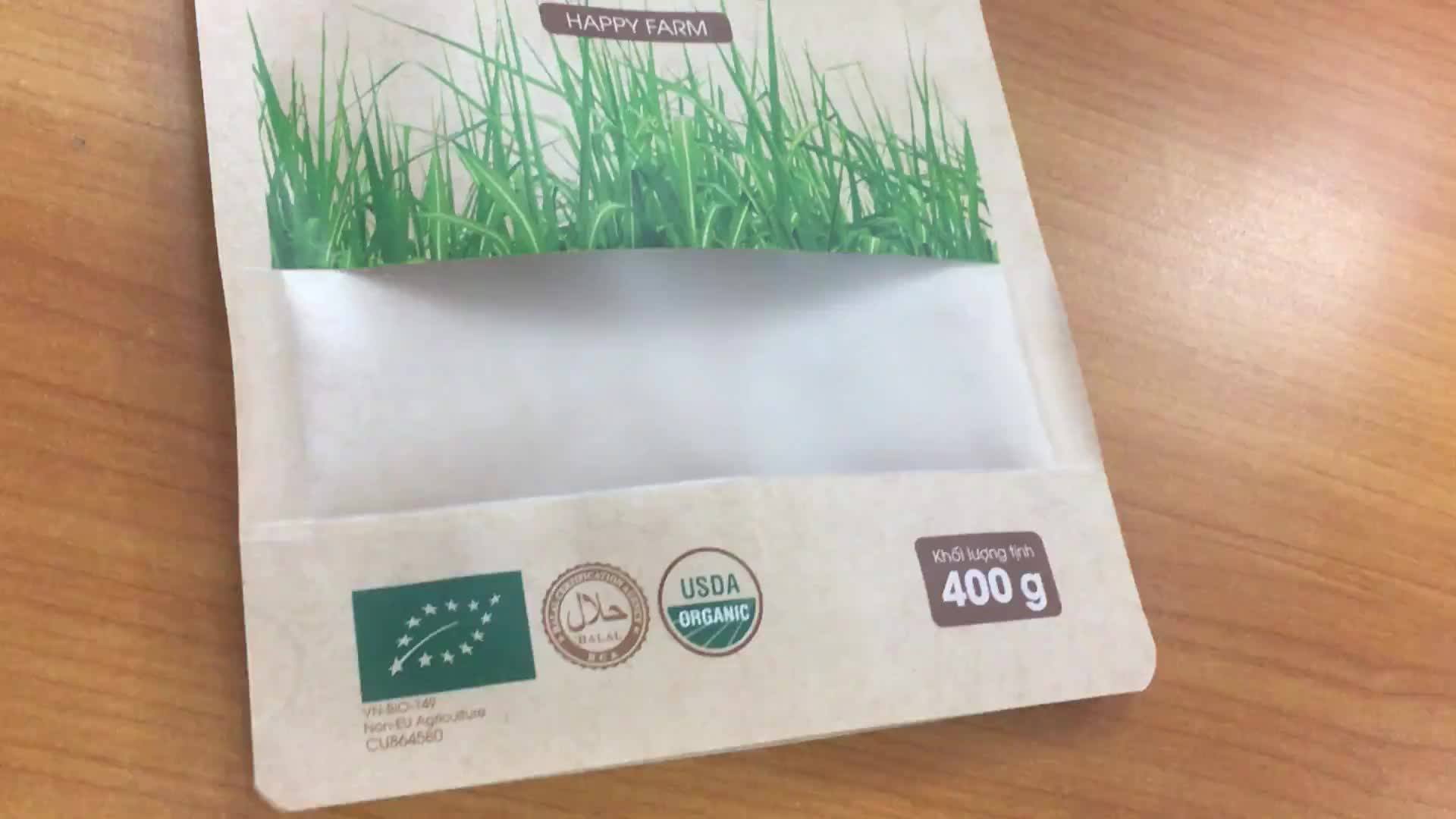 Vietnam Kraft Paper 400g Pp Polypropylene Woven Bag Laminated Composite ...