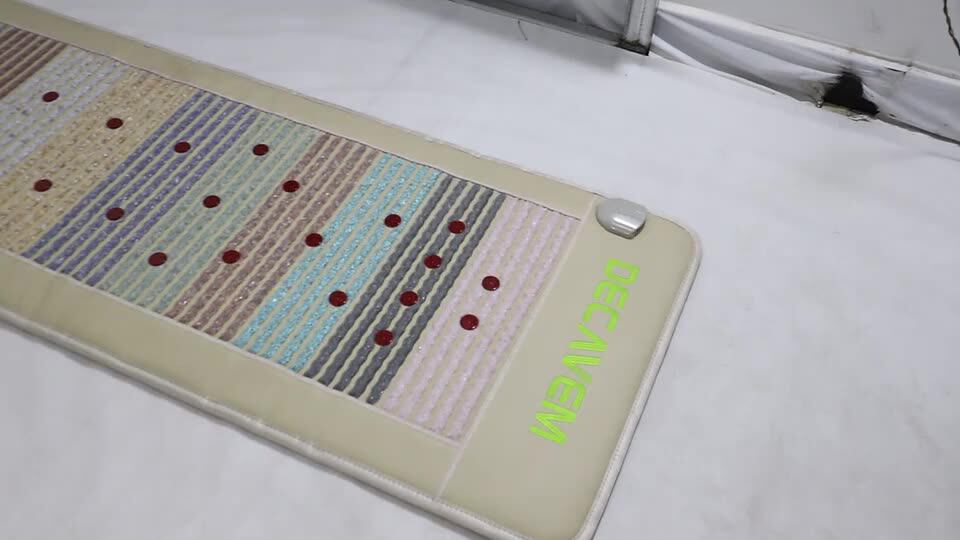 Customized Pemf Therapy Amethyst Crystal Infrared Chakra Mat With Led ...