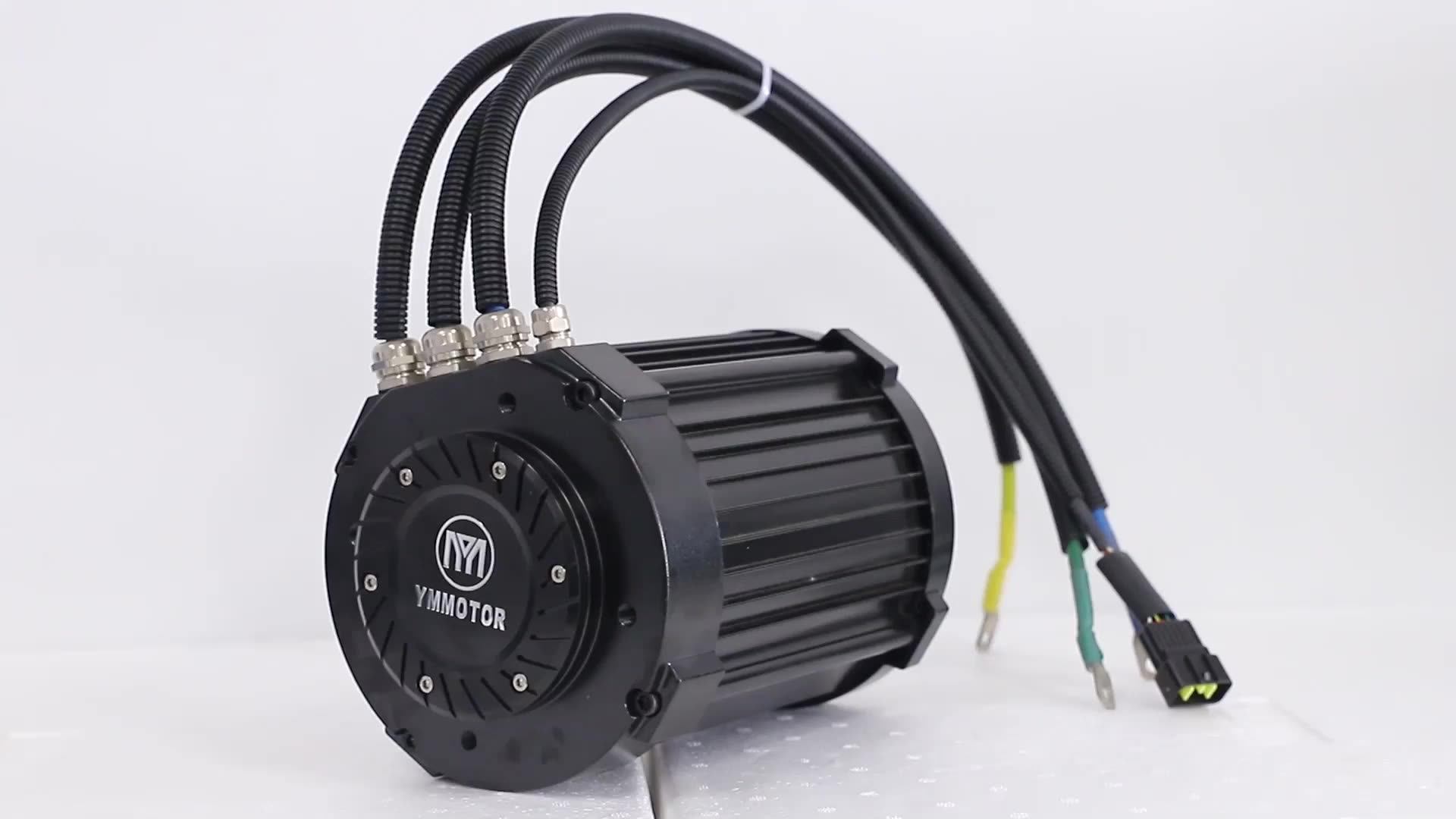 Ymmotor 72v 3000w-7000w Mid-drive Motor Electric Motor For Electric ...