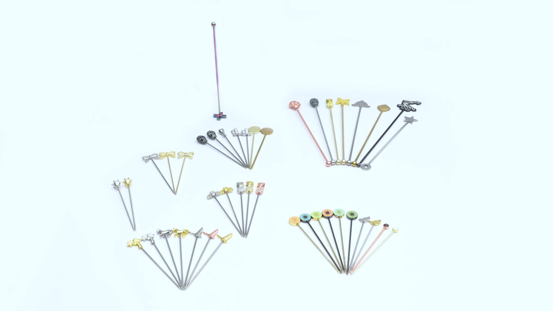 Premium Food- Graded Stainless Steel Rod Handle Coffee Stirring Bar ...