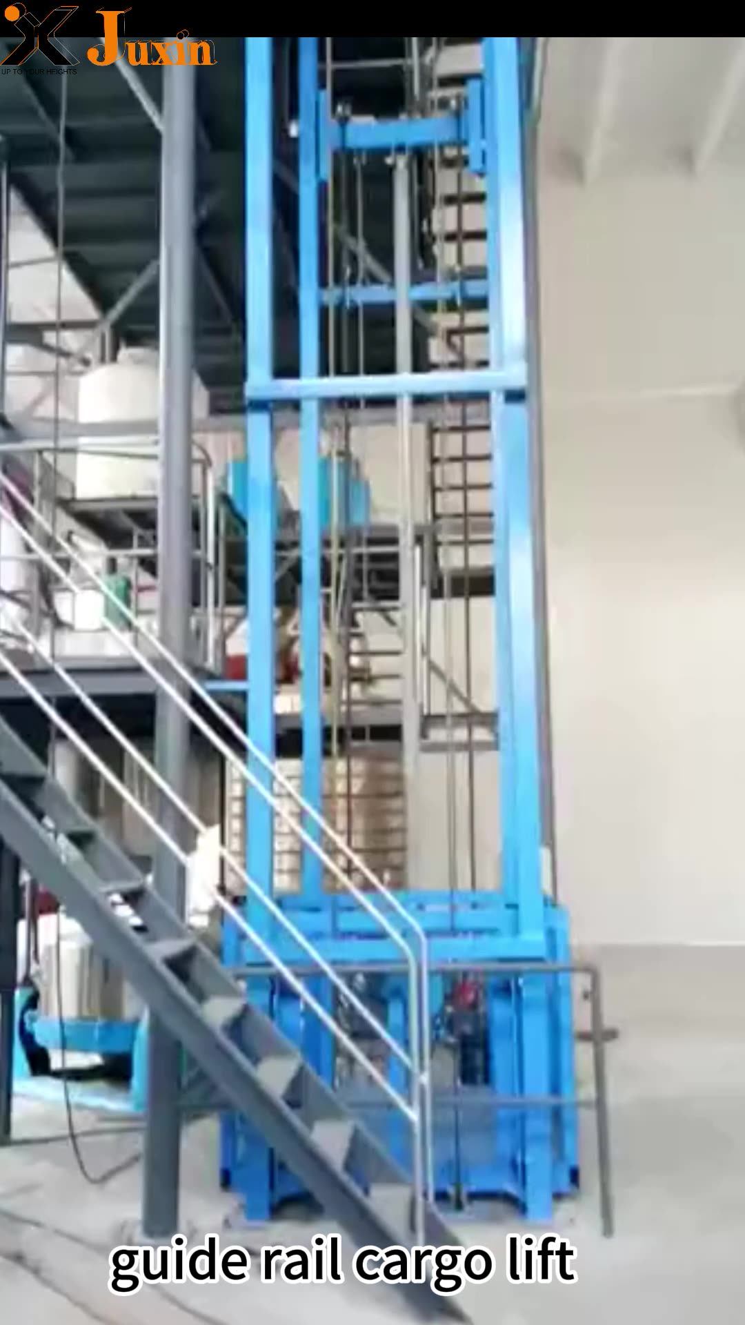 Guide-rail Hydraulic Elevator The Platform Elevator For Lifting Cargo ...