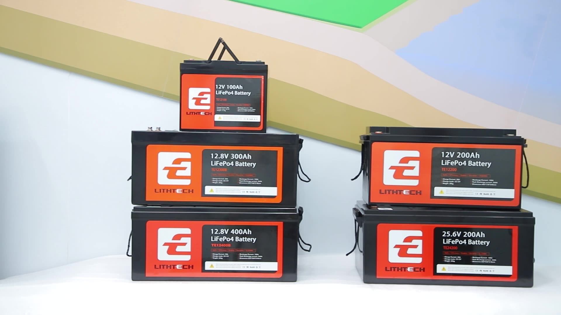 Oem Lifepo4 Battery 12v 24v 36v 48v Solar Battery 100ah 200ah Auto ...