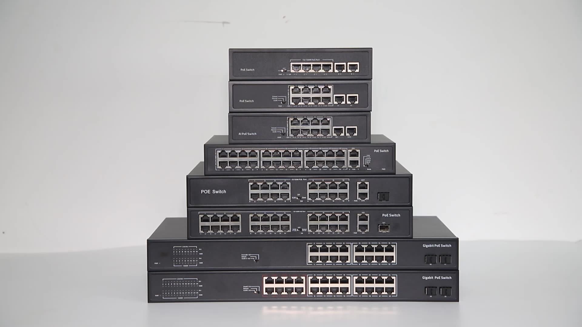 670w Managed Poe Switch 10/100/1000 Mbps 10g Sfp Ethernet 48 Port ...